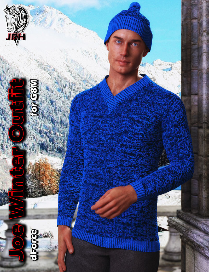 CGbytes - Store - JRH-dForce-Joe-Winter-Outfit-for-G8M